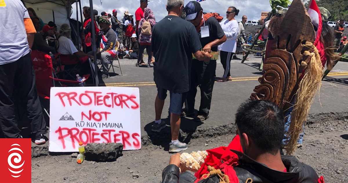 Mauna Kea protests in Hawaii show no signs of abating | RNZ News