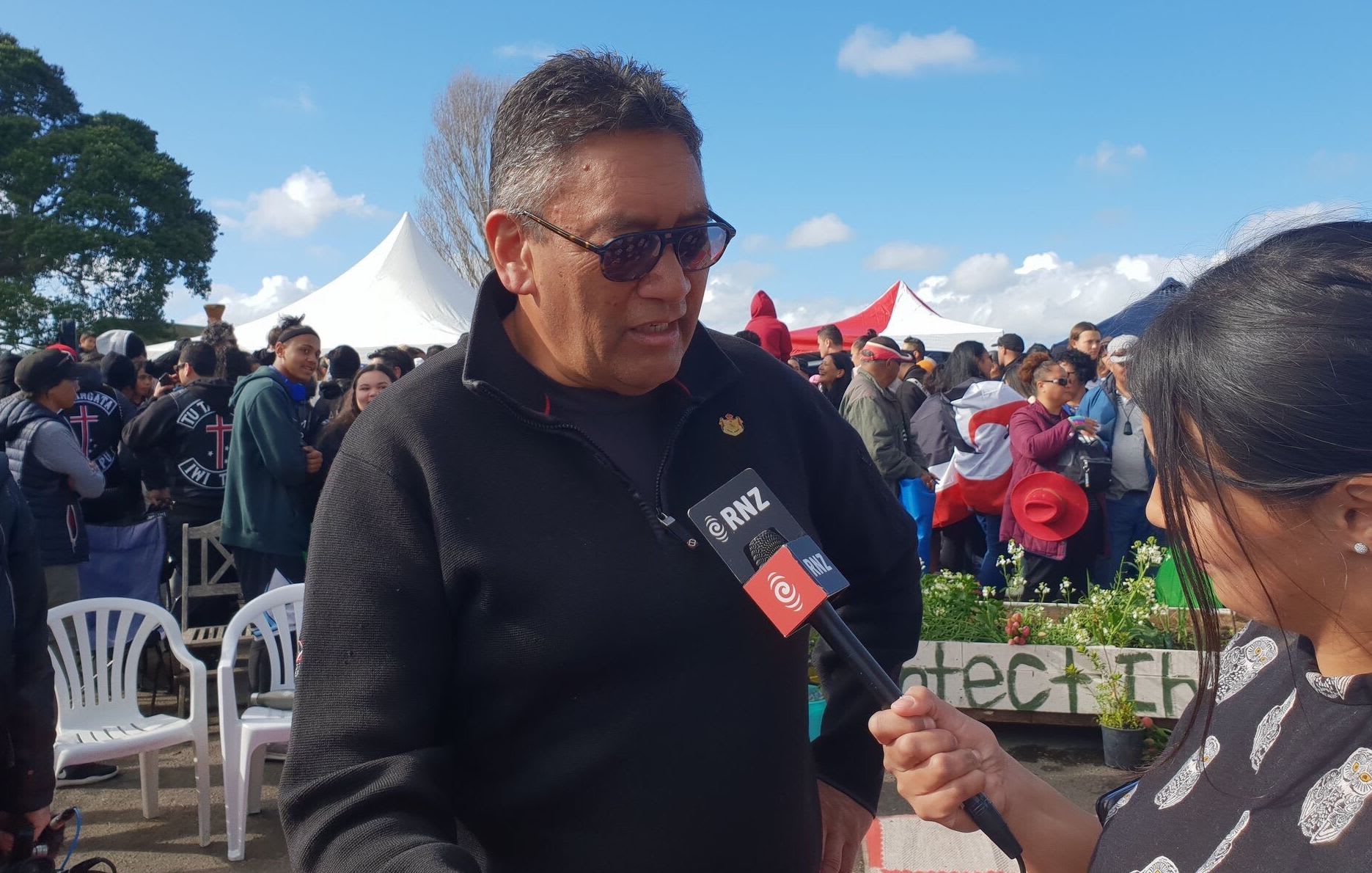 Ihumātao: Government ministers welcomed to protest site with powerful ...