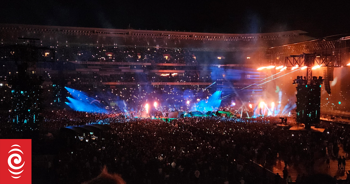 Was Travis Scott's concert the loudest at Eden Park? | RNZ
