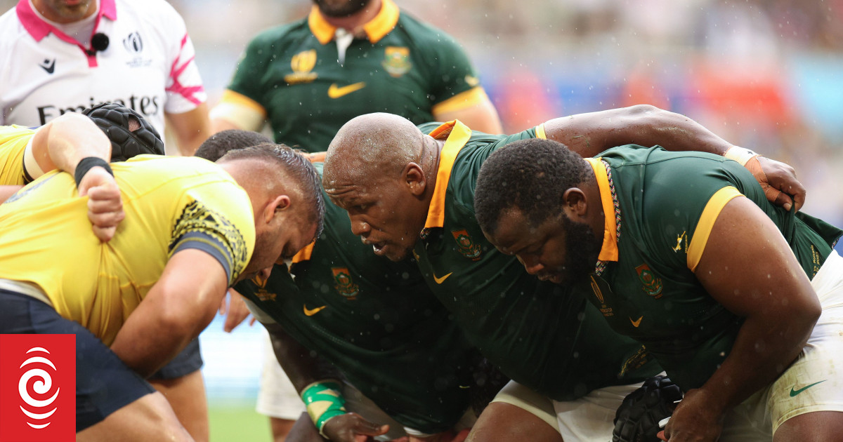 Springboks opt for seven forwards on the bench against Ireland | RNZ News