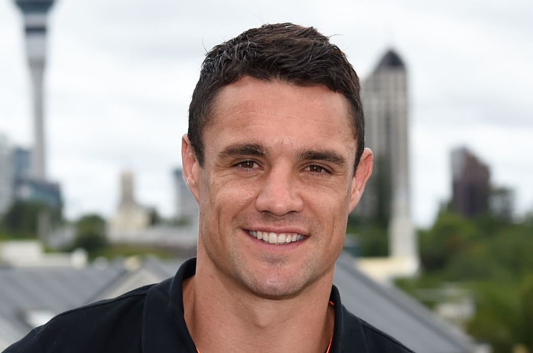 Dan Carter announces birth of 'handsome' son | RNZ News