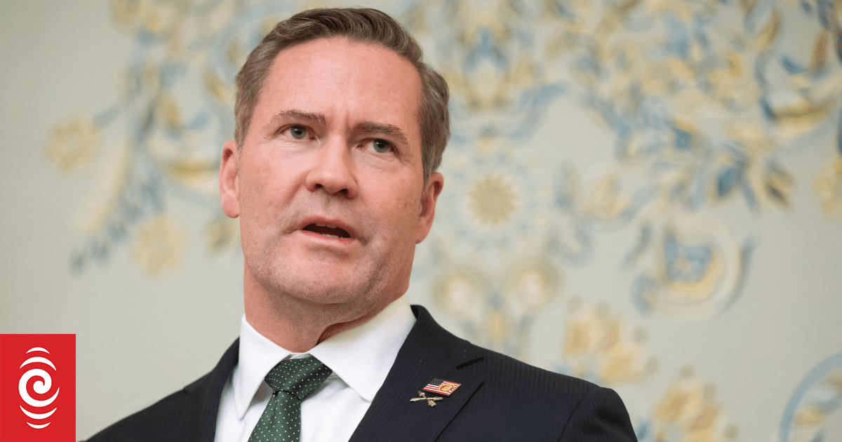Top Trump official Mike Waltz off to UN after chat group scandal | RNZ News