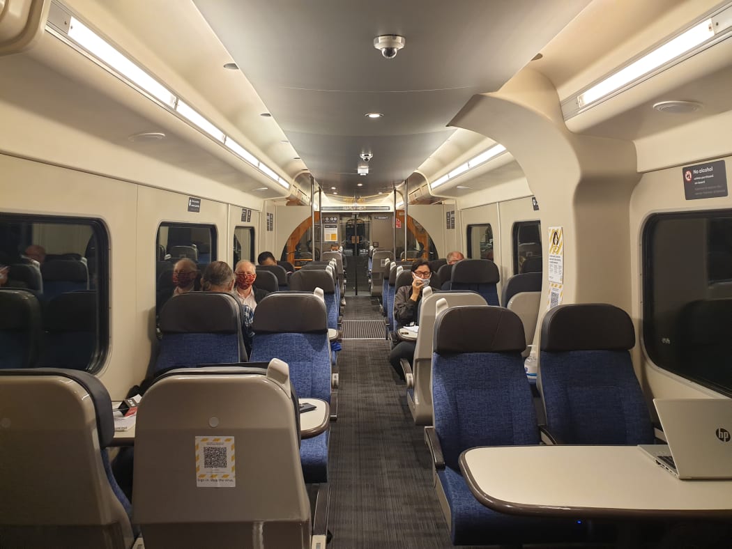 Long-awaited train service between Waikato and Auckland begins | RNZ News