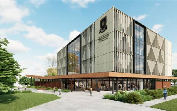 Waikato medical school build begins despite opposition | RNZ