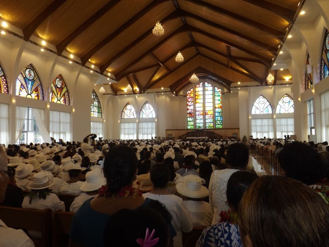 The masses return to church in Samoa | RNZ News