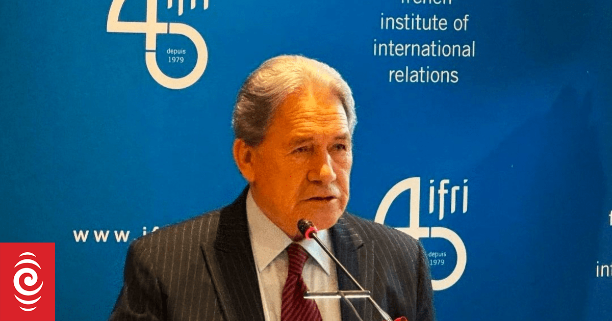 Winston Peters embarks on three-day visit to New Caledonia | RNZ News