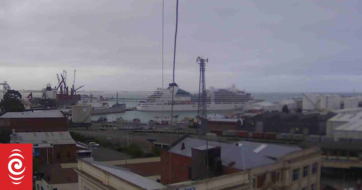 Cruise ship damage after crash in Timaru port | RNZ News