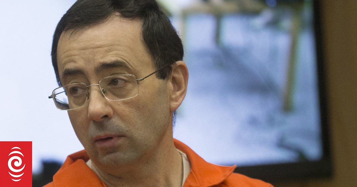Sex offender Larry Nassar stabbed multiple times in prison | RNZ News Sex offender Larry Nassar stabbed multiple times in prison | RNZ News
