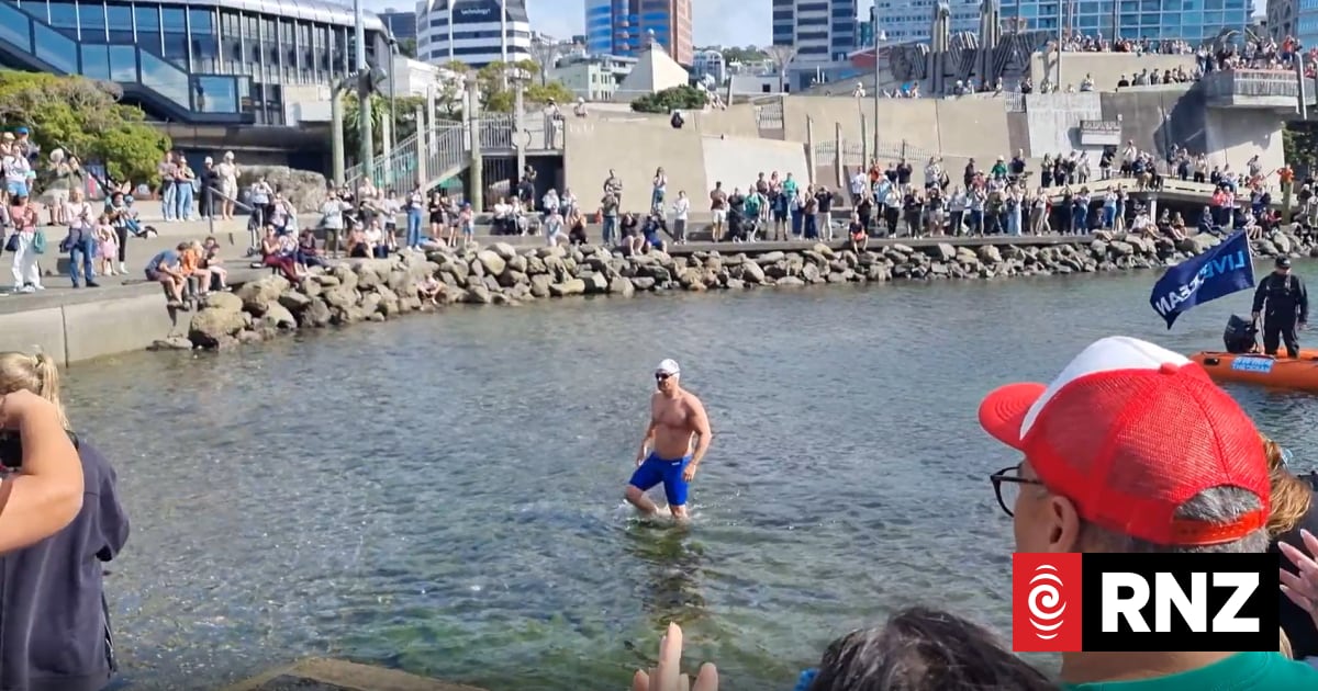 Anti-bottom trawling long distance swimmer breaks world record, arrives ...