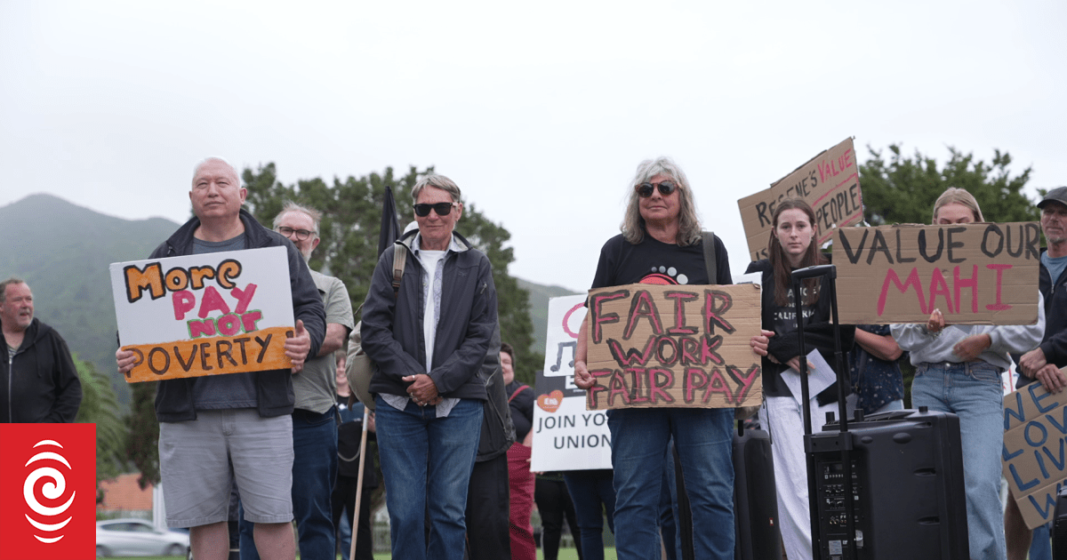 Resene workers go on strike: 'They don't care about us' | RNZ News