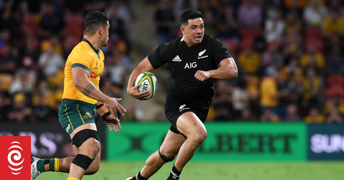 All Blacks lose another first-choice midfield back | RNZ News