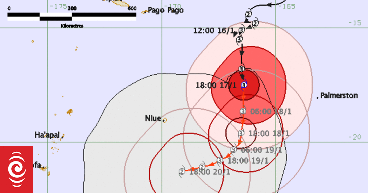 Tropical cyclone warning issued for Niue | RNZ News