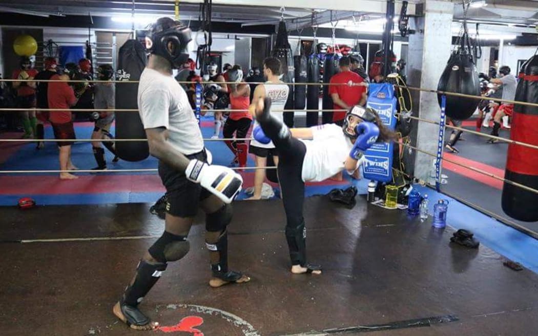 Big dreams for young NZ kickboxing champion | RNZ News