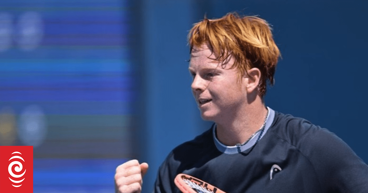 Tennis: NZ's 'Red Rocket' Jamie Mackenzie takes off | RNZ News