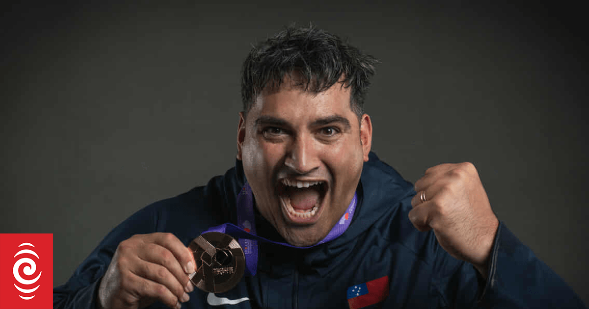 Samoan discus star Alex Rose aims for Olympic medal | RNZ News