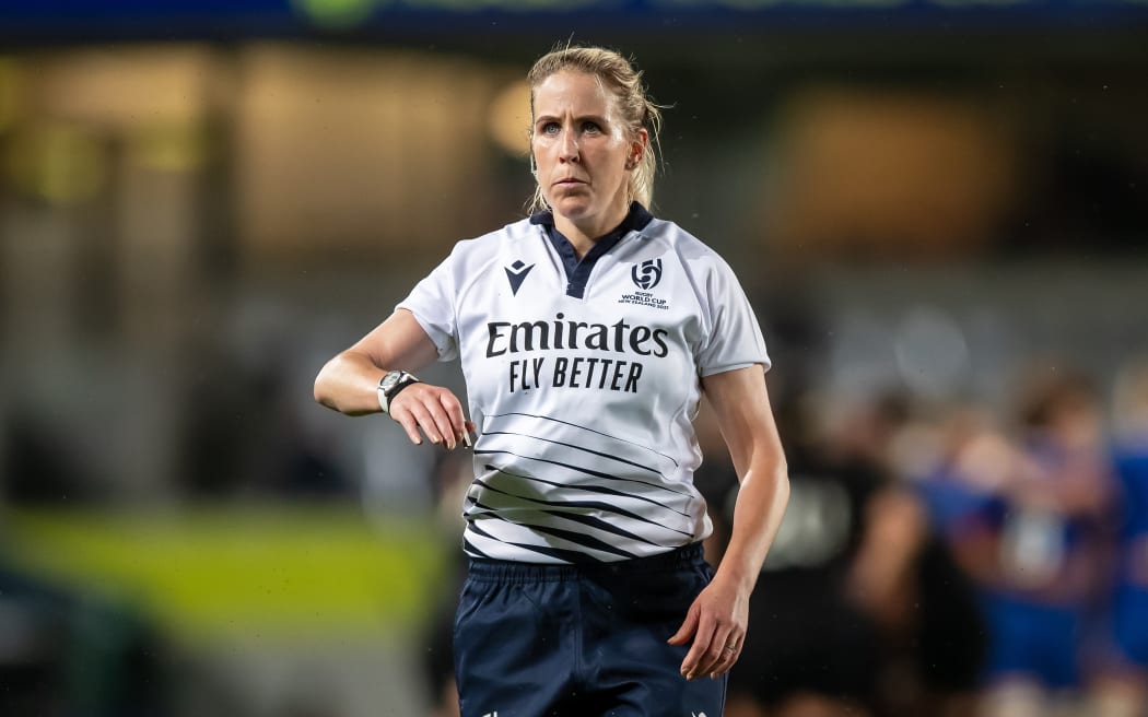 Joy Neville to become first female official at men's RWC | RNZ News