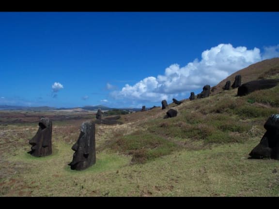 Easter Island obsidian | A Gallery from Nights | RNZ National