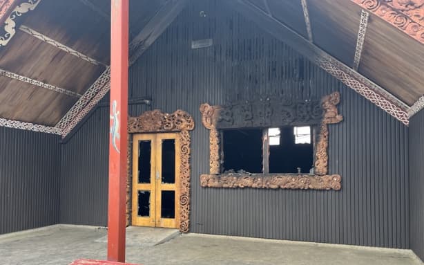 Community in shock after suspicious fire at Hamilton marae | RNZ