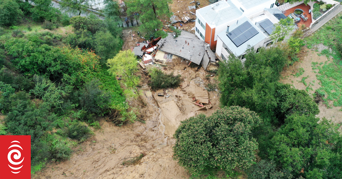 Rescues underway as California battles floods and landslides | RNZ News