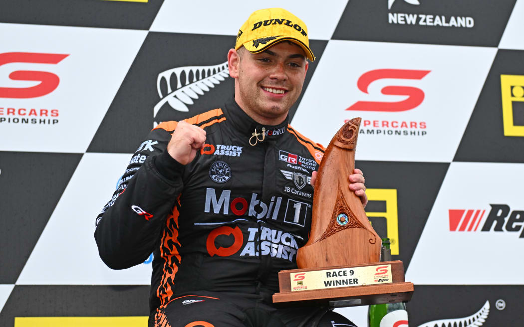 Ryan Wood makes history as Toyota's first Supercars race winner | RNZ News