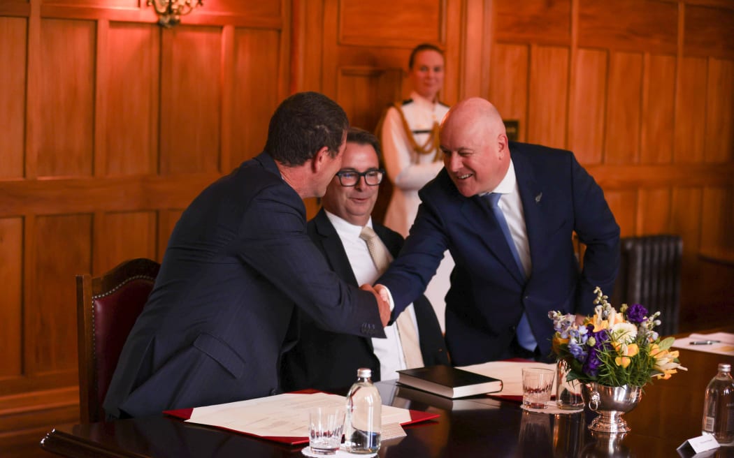 Government's newest ministers sworn in after cabinet reshuffle | RNZ News