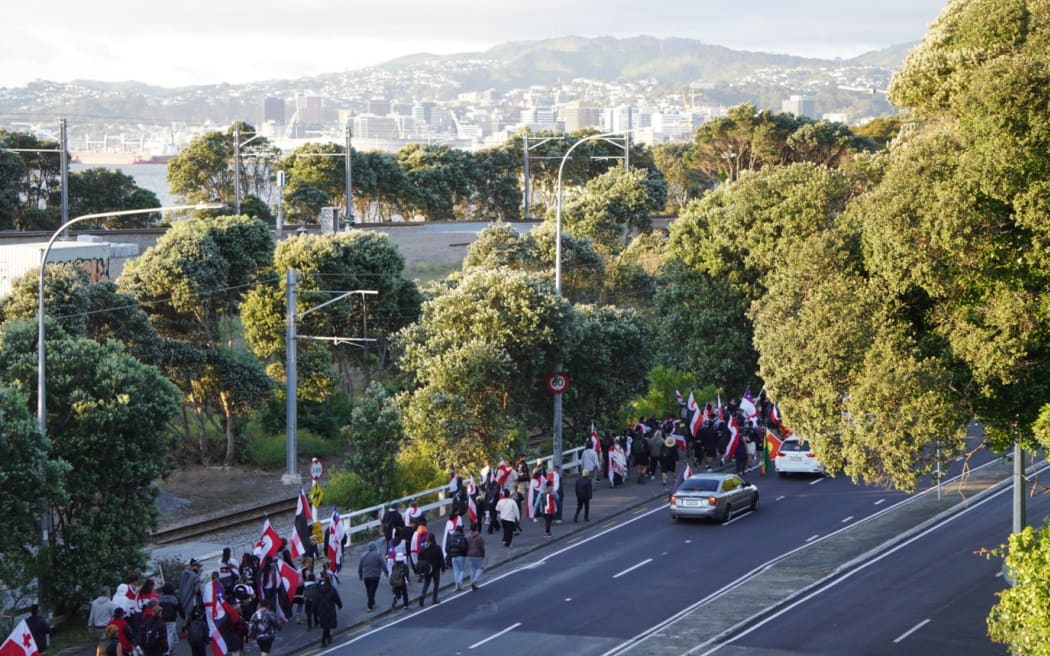 Hīkoi mō Te Tiriti: The final day march to Parliament in photos | RNZ News
