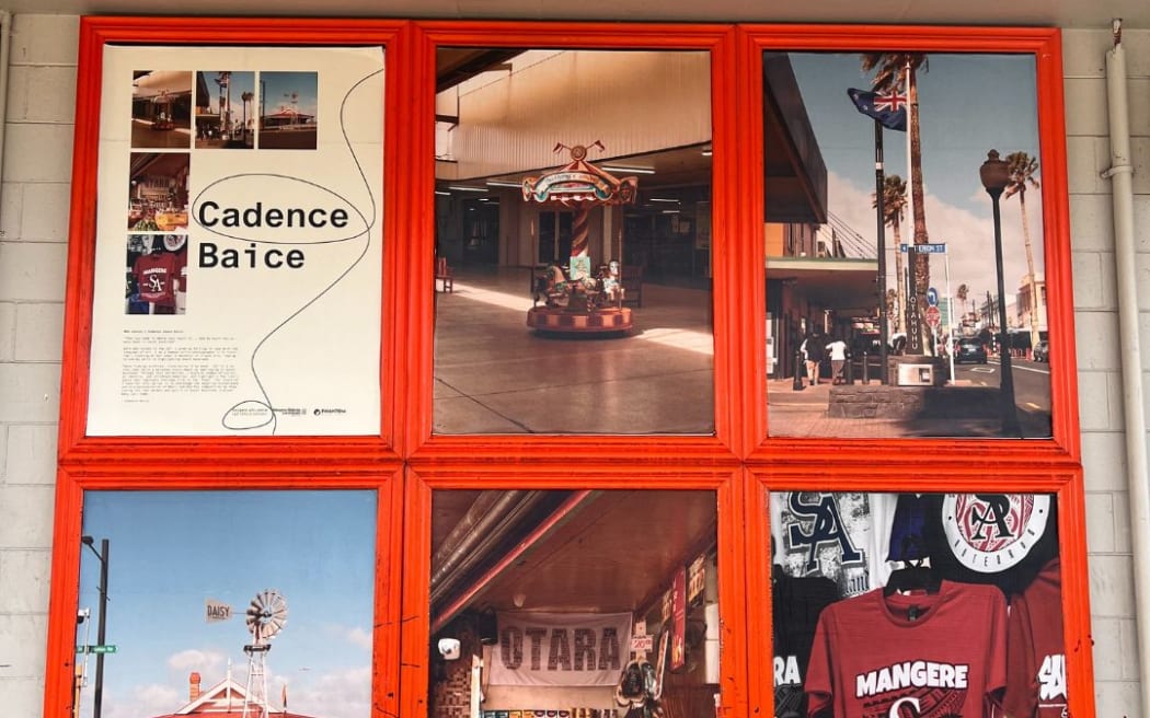 Artists transform Māngere Library’s derelict graffiti wall | RNZ News