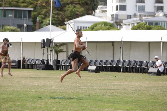 Powhiri for Te Matatini kapa haka festival in Wellington | A Gallery ...