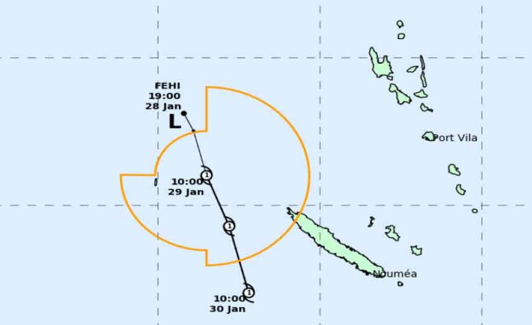 Category 1 cyclone off New Caledonia | RNZ News