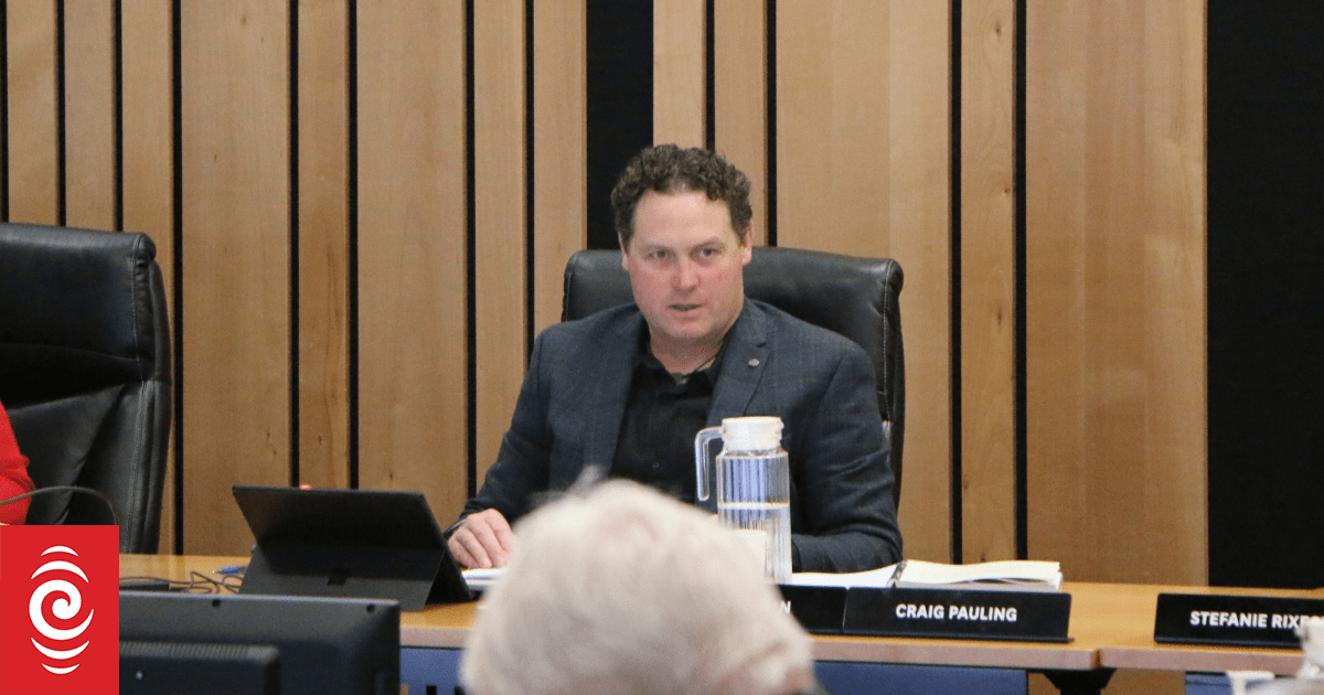Environment Canterbury votes in Craig Pauling as new chairperson | RNZ News