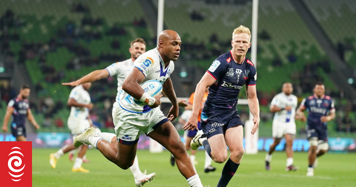 Blues stay in touch with Super Rugby leaders after win over Rebels ...