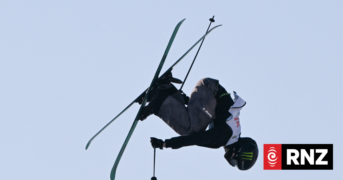 Watch: Luca Harrington claims bronze in men's freeski slopestyle at ...