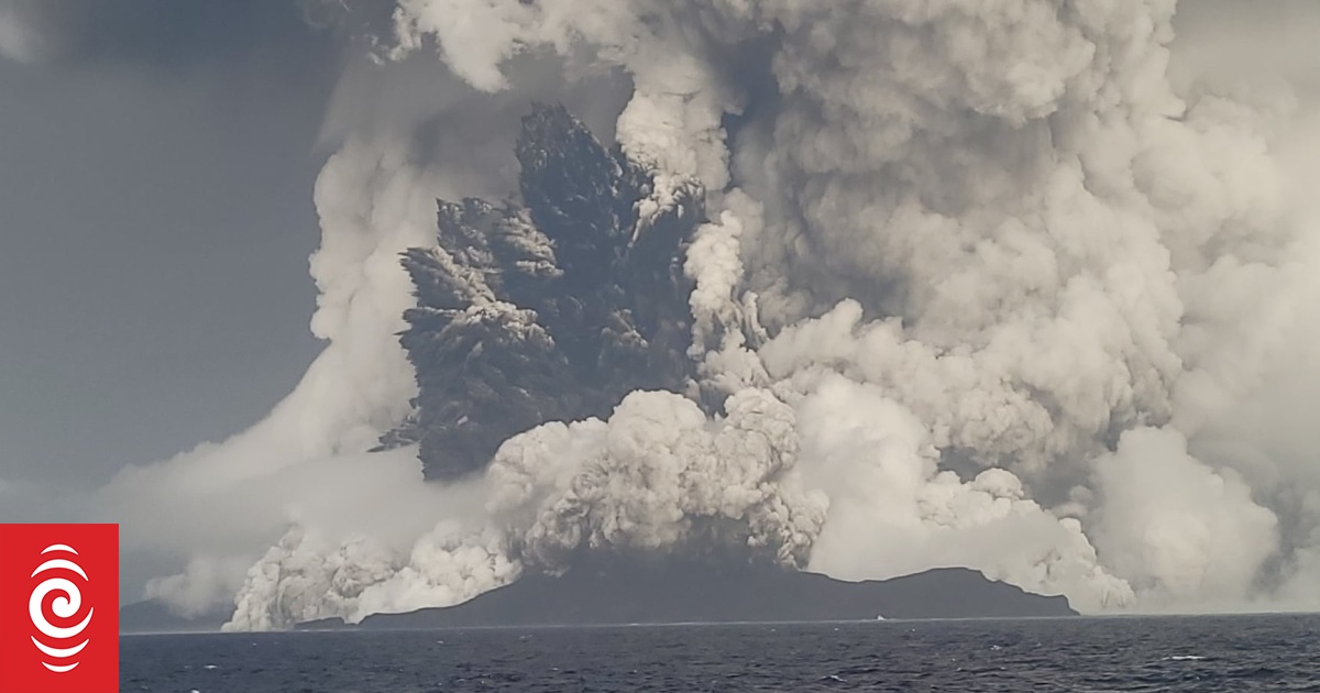 Tongan volcano emitted biggest atmospheric explosion recorded in over ...