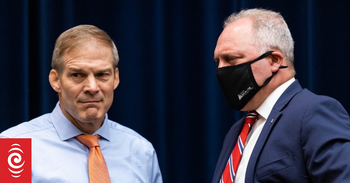 US House's Scalise, Jordan locked in two-way speaker race, for now ...