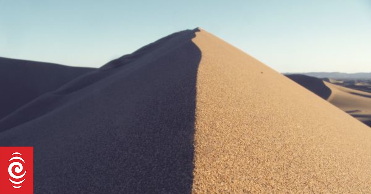 The sand collector | RNZ