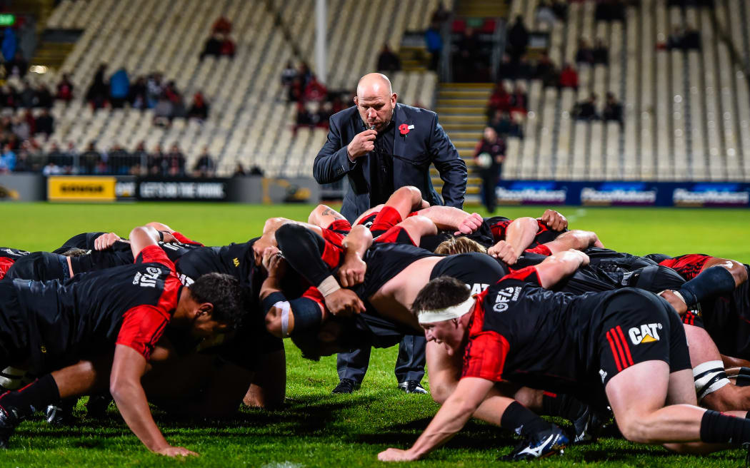 All Blacks appoint Crusaders' Jason Ryan as assistant coach | RNZ News