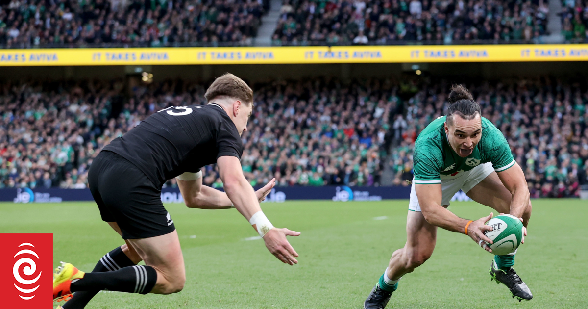 Live Test rugby: All Blacks v Ireland | RNZ News