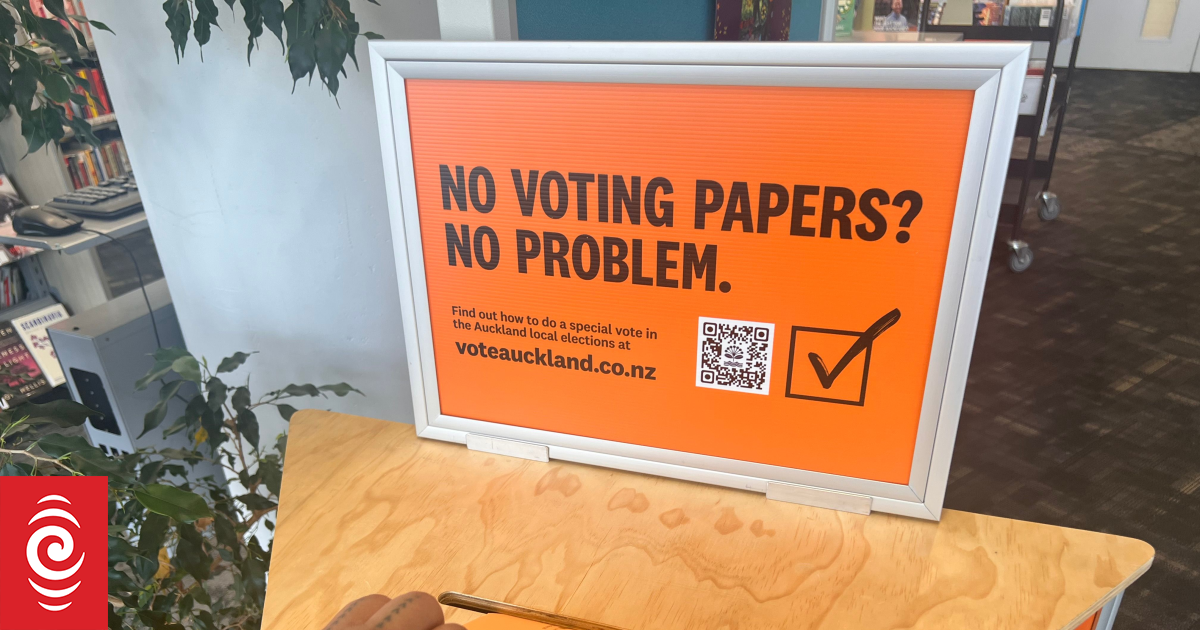Elections: How to cast a special vote in Auckland | RNZ News