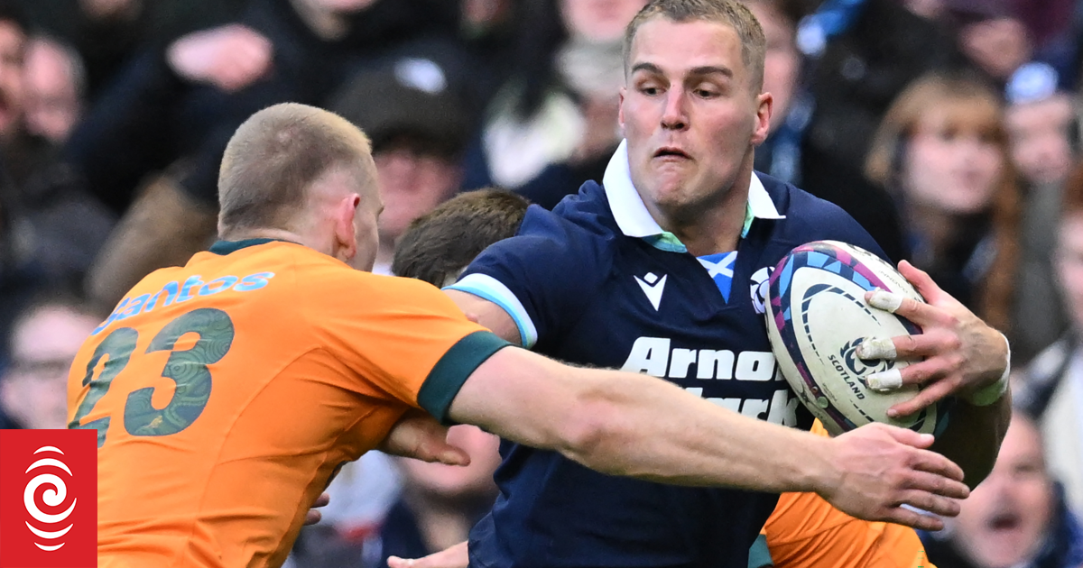Scotland end Wallabies' Grand Slam hopes with 27-13 victory | RNZ News