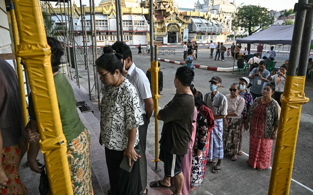 Myanmar polls open amid civil war, junta-backed party tipped to win ...