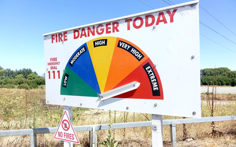 Cantabrians urged to be fire conscious as temperatures rise | RNZ
