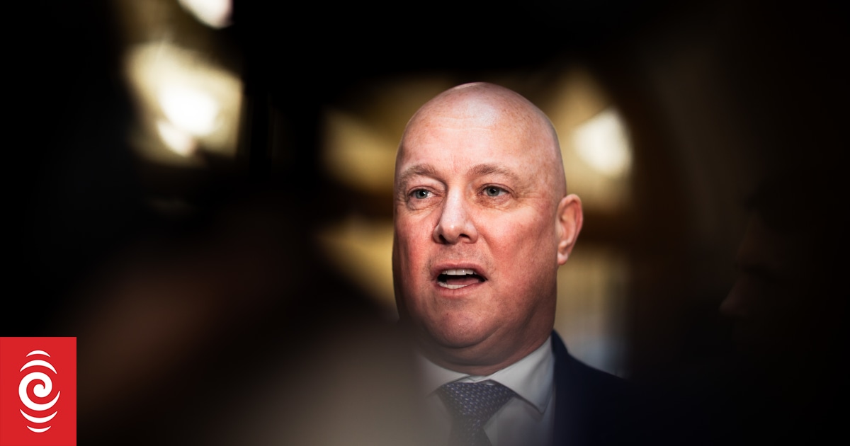 Live: Prime Minister Christopher Luxon to speak | RNZ News