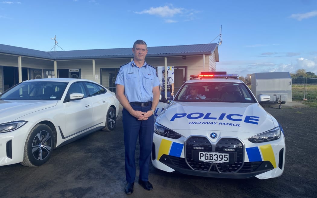 Police reveal new electric patrol car to trial on frontline | RNZ