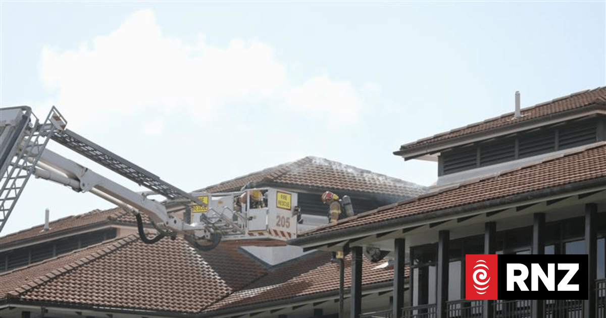 Massey University's Albany campus evacuated over fire in classroom ...