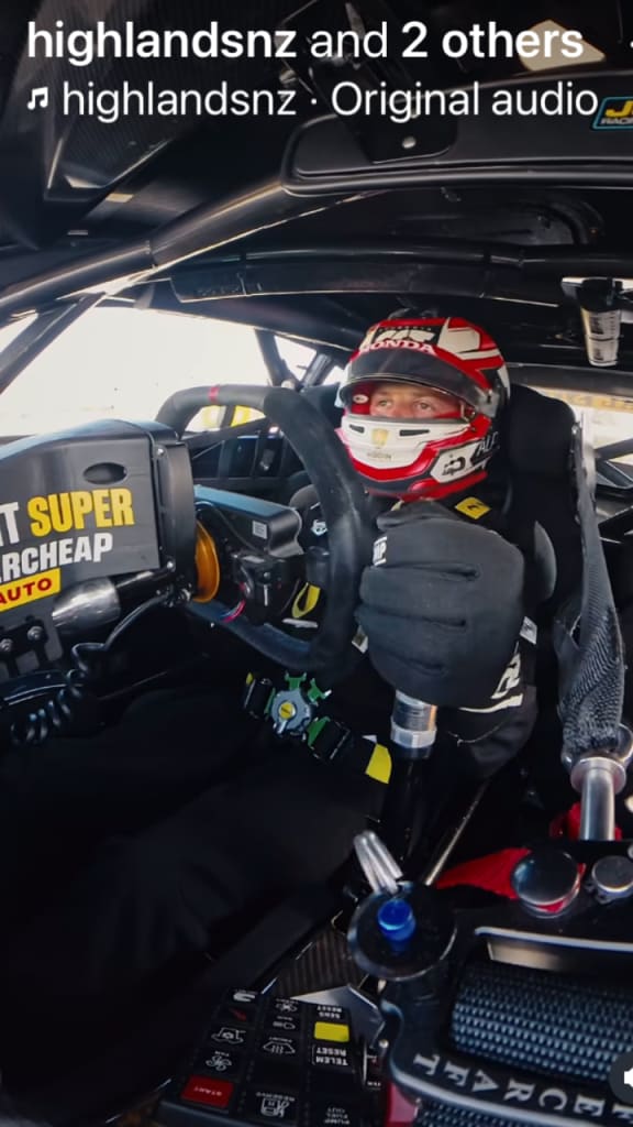 Liam Lawson tests out Australian Supercar | RNZ News