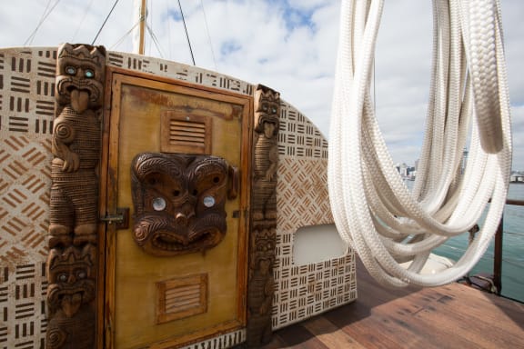 Aboard the waka hourua Haunui | A Gallery from News | RNZ
