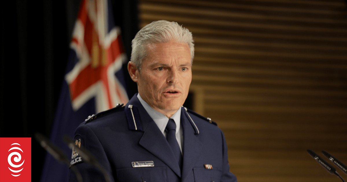 The new top cop Richard Chambers | RNZ