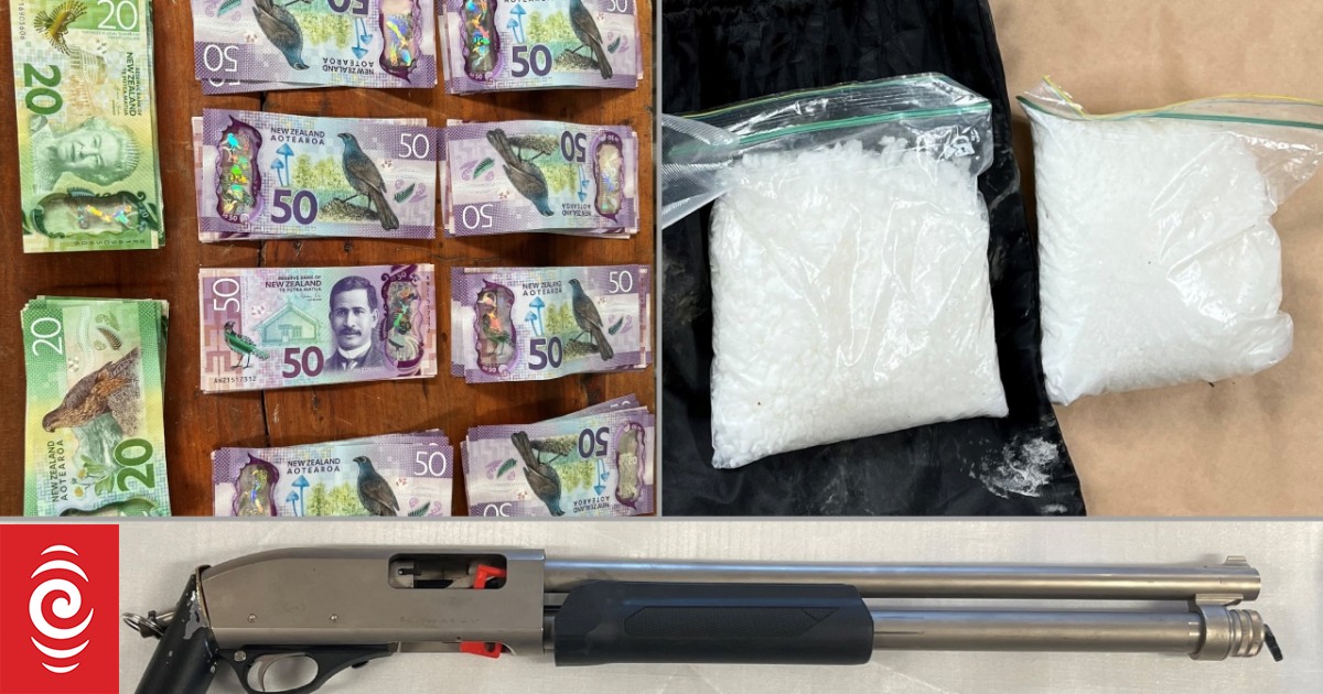 Police seize methamphetamine and firearm in Northland | RNZ News