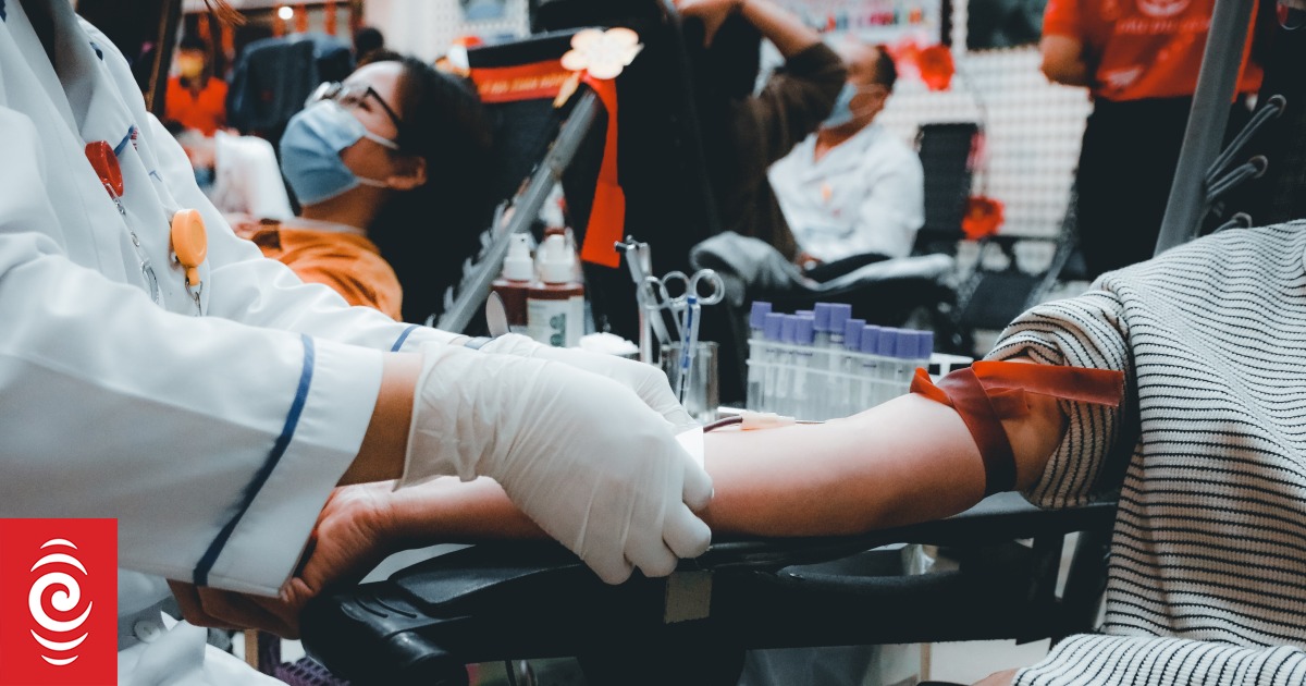 'We need more people to donate' - NZ Blood Service | RNZ News