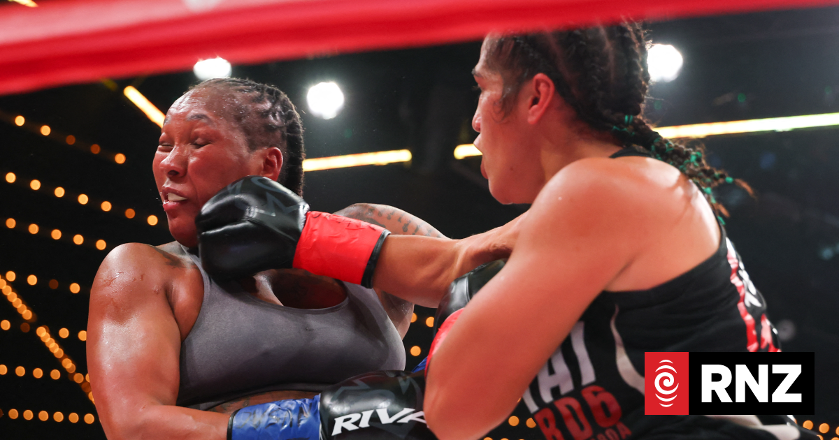 Kiwi boxer Lani Daniels claims three world titles with TKO victory ...